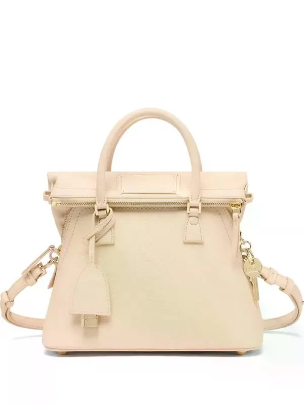 MAISON MARGIELA 5ac Mini Classique Tote Bag - Neutrals