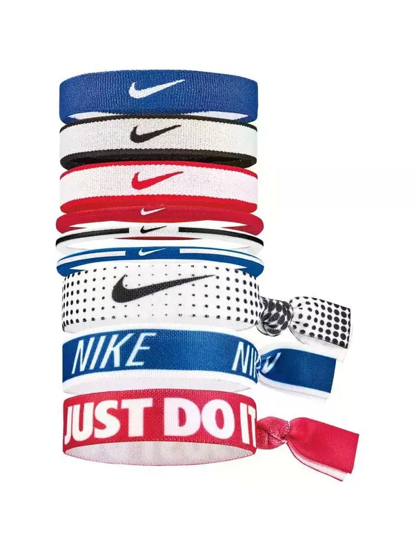 Nike Mixed Logo Headband Set - White