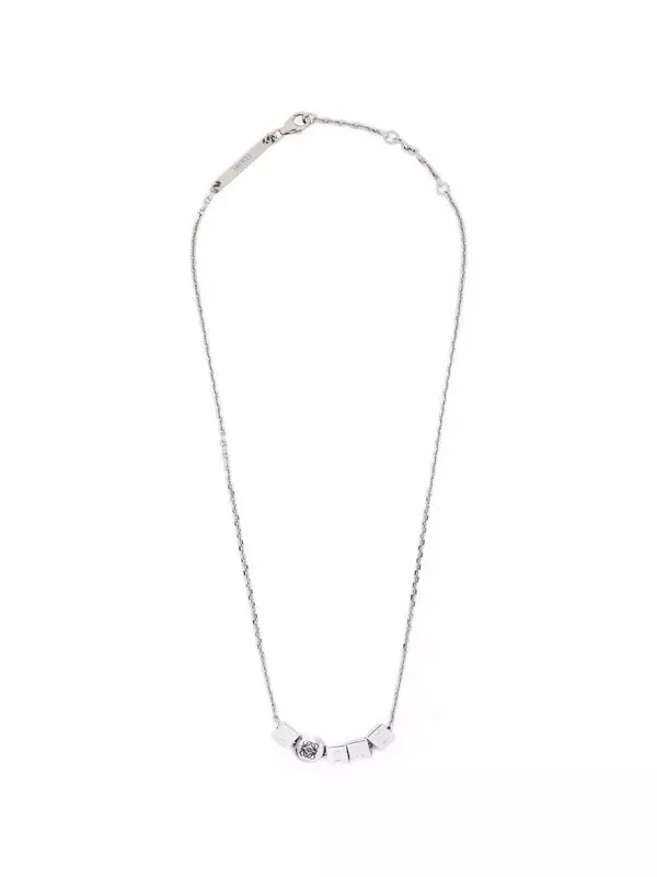 Loewe Logo Necklace - Silver