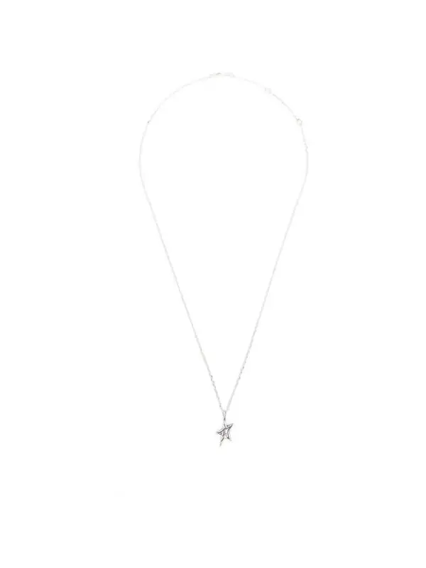TWOJEYS Star-pendant Necklace - Silver