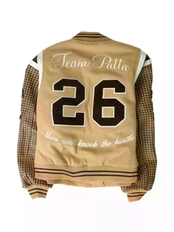 PATTA Athletic Houndstooth-pattern Jacket