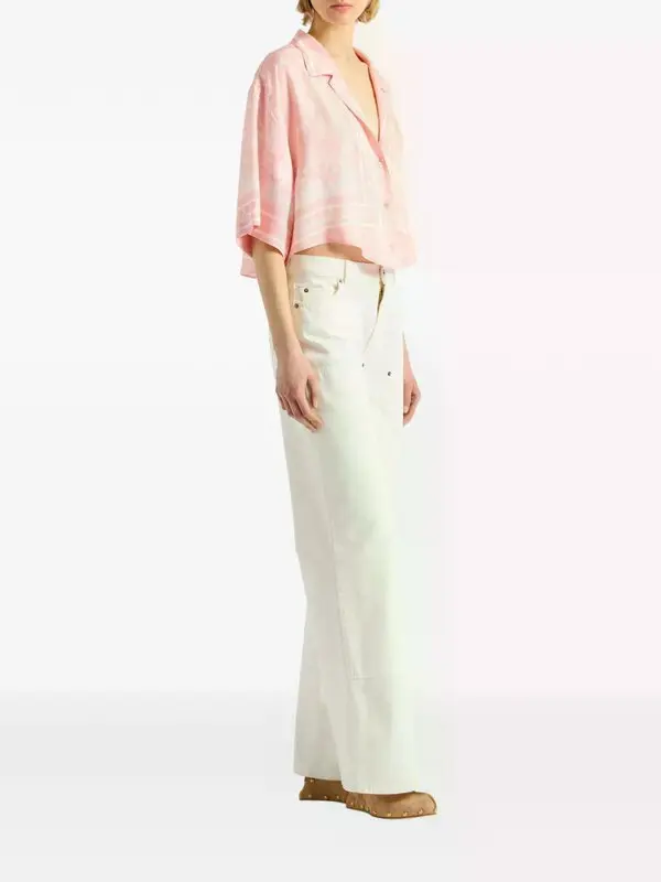 Balmain Printed Foulard Pyjama Shirt