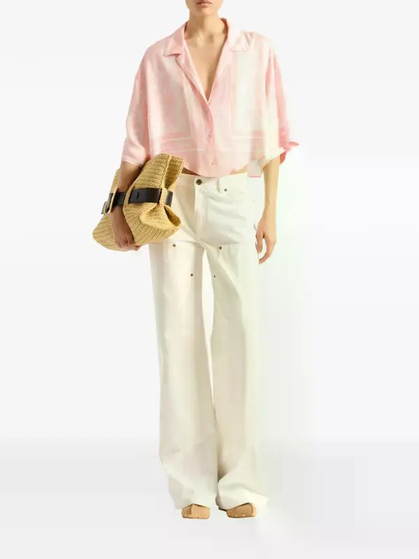 Balmain Loose-fit Denim Jeans - White