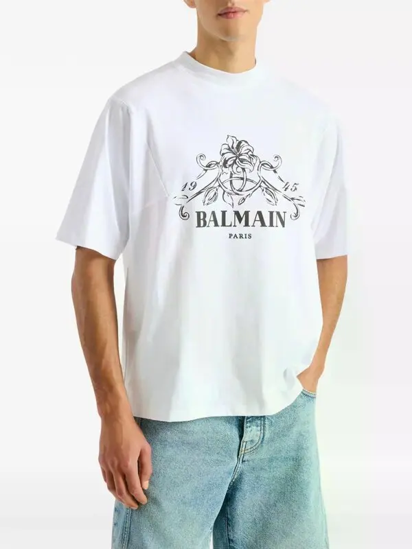 Balmain Printed Vine T-shirt