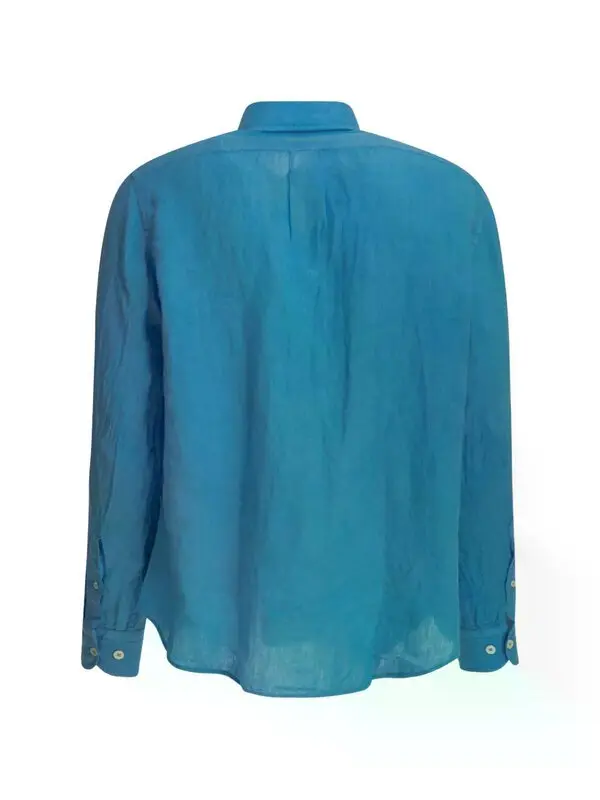 B.D.BAGGIES Bradford Linen Shirt - Blue