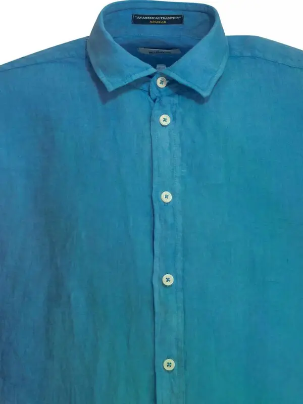 B.D.BAGGIES Bradford Linen Shirt - Blue