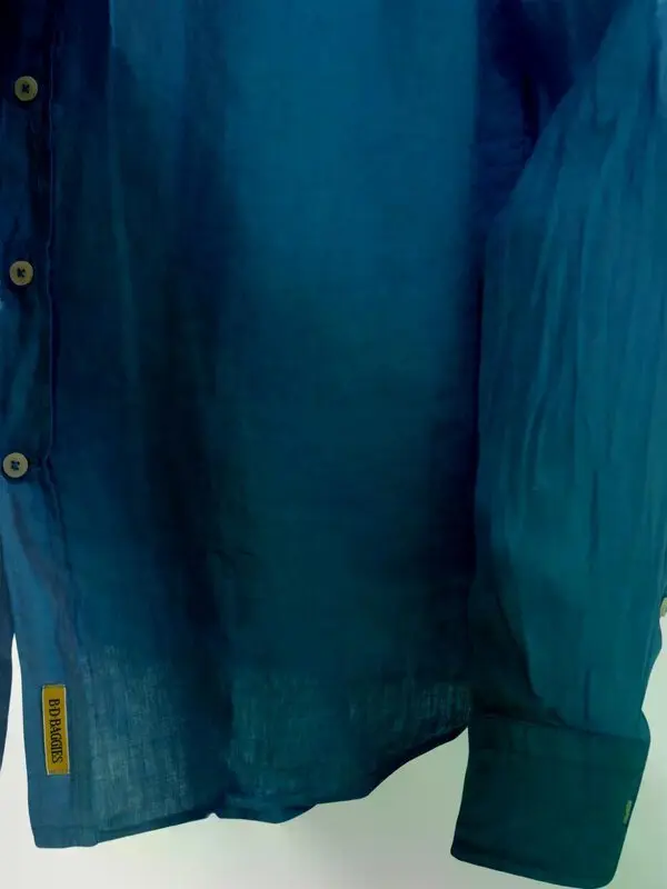 B.D.BAGGIES Bradford Linen Shirt - Blue