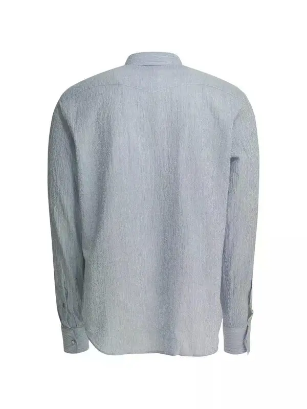 B.D.BAGGIES Rodeo Seersucker-stripe Shirt