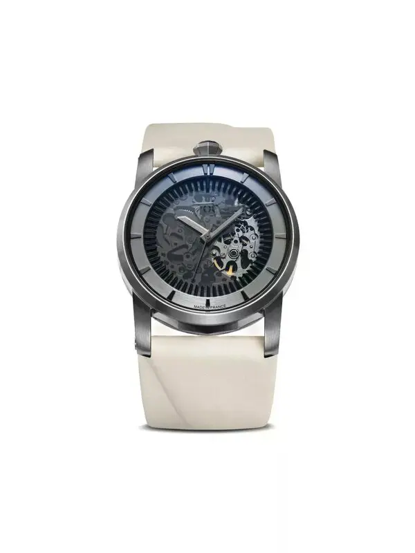 FOB PARIS 36mm Automatic Watch - Silver