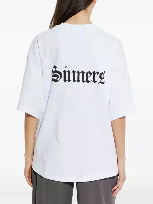 ALLSAINTS Saint Amelie Printed T-shirt - White