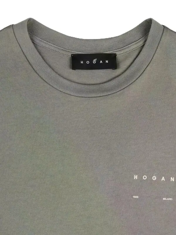 Hogan Logo-print Cotton-jersey T-shirt