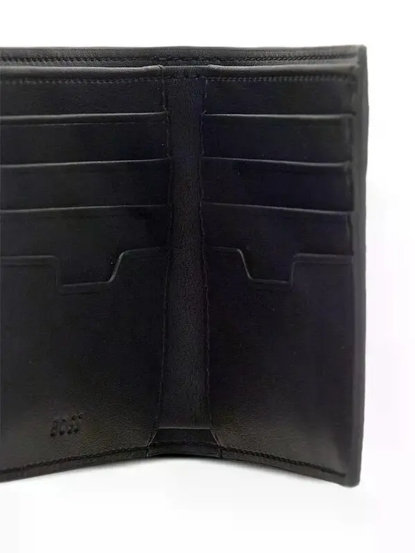 BOSS Billfold Grained-leather Wallet