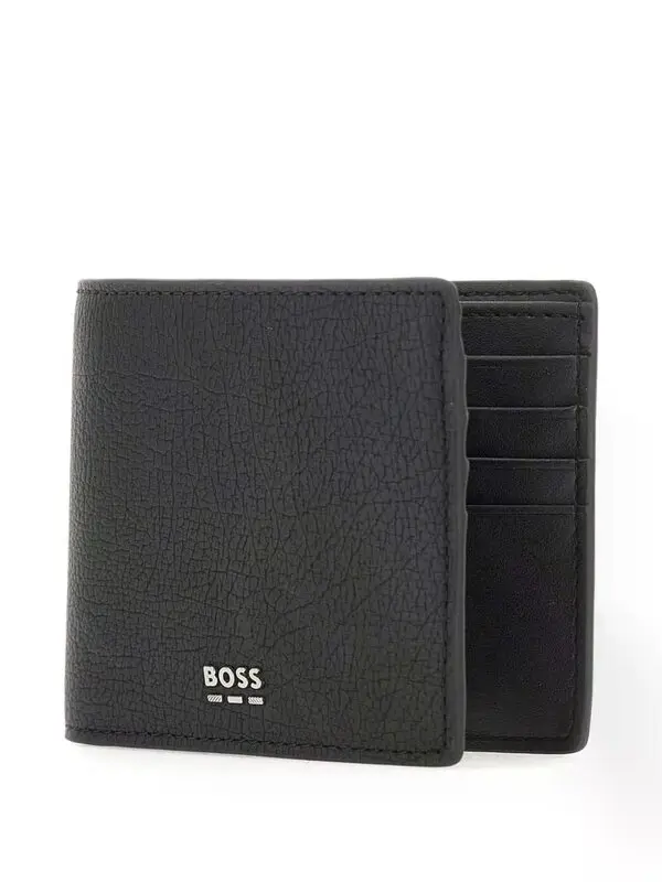 BOSS Billfold Grained-leather Wallet