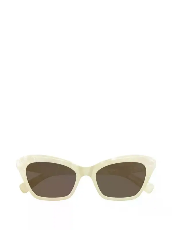 Valentino Garavani Vlogo Cat-eye Sunglasses - Neutrals