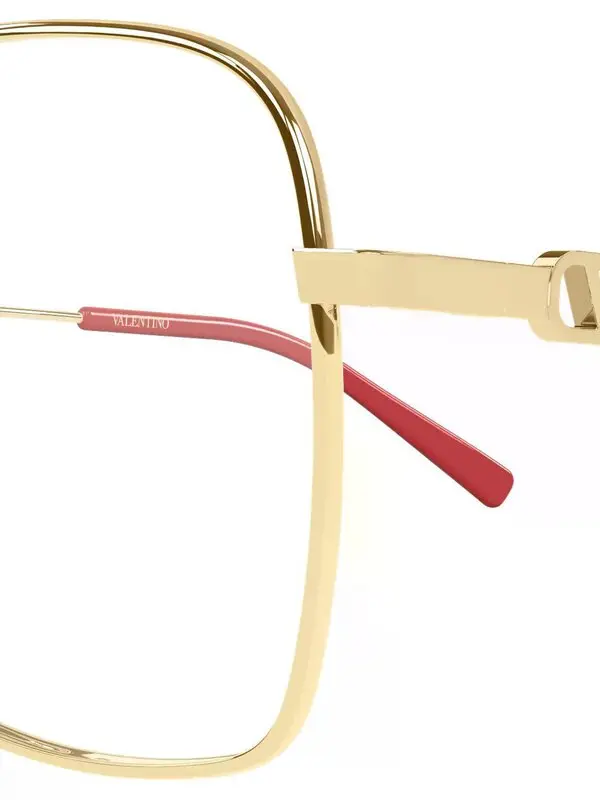 Valentino Garavani Vlogo Square-frame Glasses