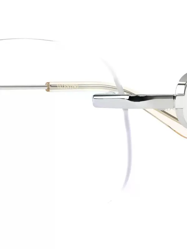 Valentino Garavani Vlogo Rimless Glasses