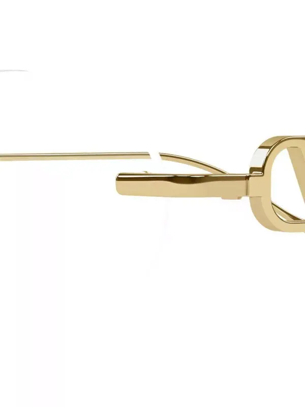 Valentino Garavani Vlogo Oval-frame Glasses