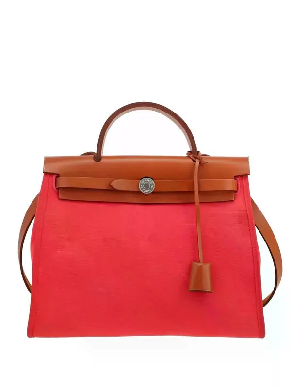 Hermès 2020 Herbag Handbag - Red