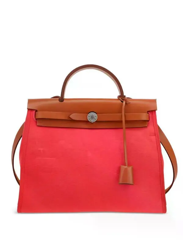 Hermès 2020 Herbag Handbag - Red