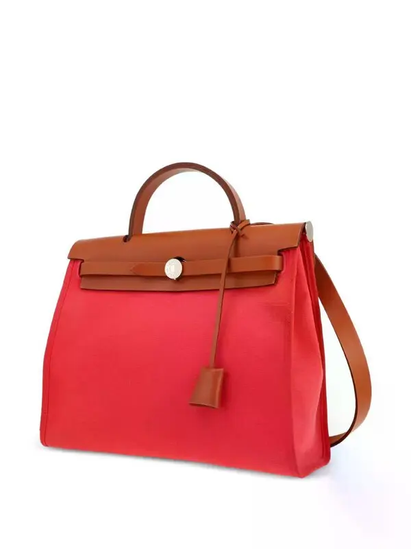Hermès 2020 Herbag Handbag - Red