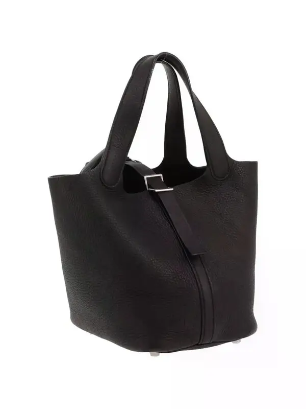 Hermès 2007 Picotin 18 Tote Bag - Black