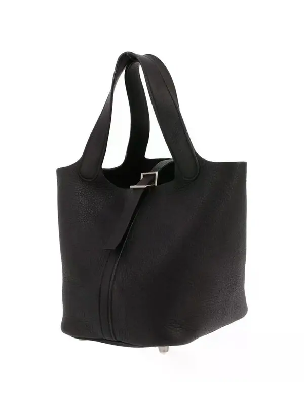 Hermès 2007 Picotin 18 Tote Bag - Black