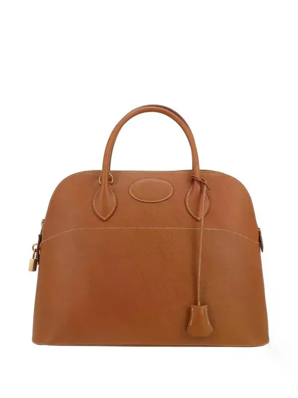 Hermès 1997 Bolide 35 Leather Handbag