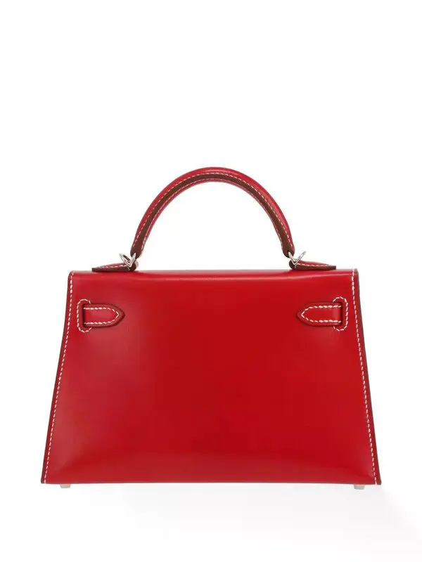 Hermès Kelly 20 Leather Handbag - Red
