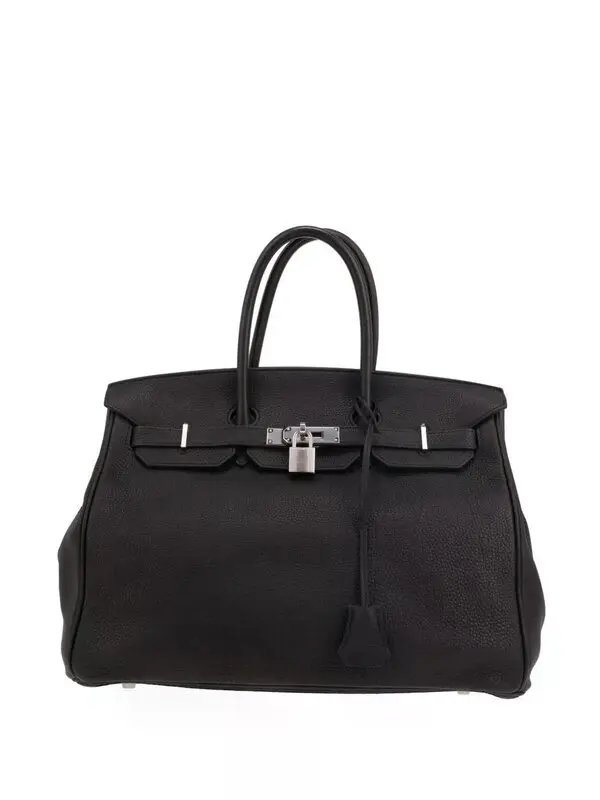 Hermès 2015 Birkin 35 Tote Bag - Black