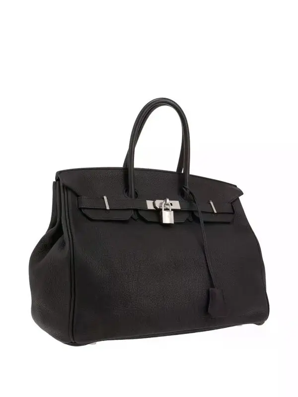 Hermès 2015 Birkin 35 Tote Bag - Black
