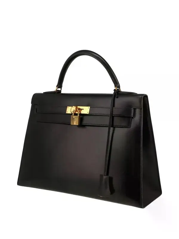 Hermès 1990 Kelly 32 Leather Handbag