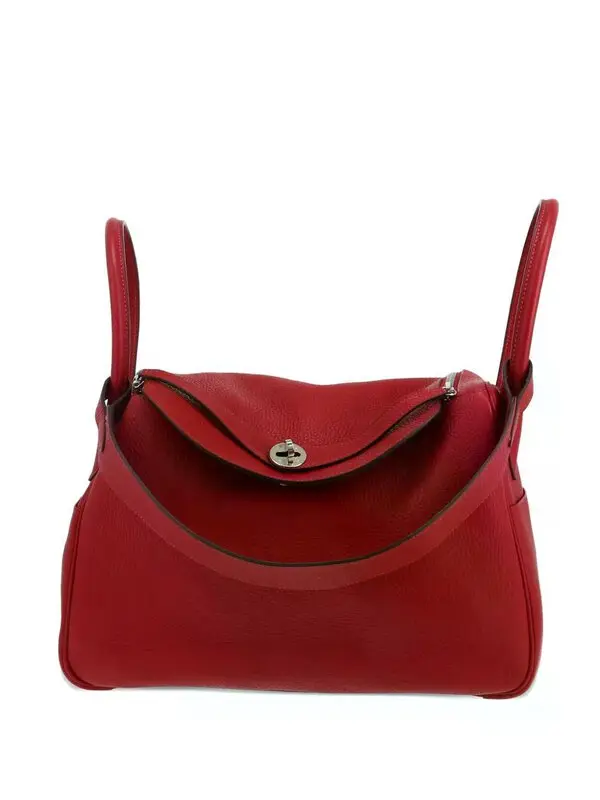 Hermès 2019 Lindy Shoulder Bag - Red