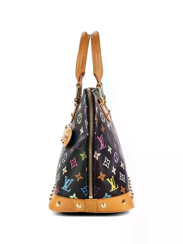 LOUIS VUITTON Monogram Multicolore Alma Tote Bag - Black