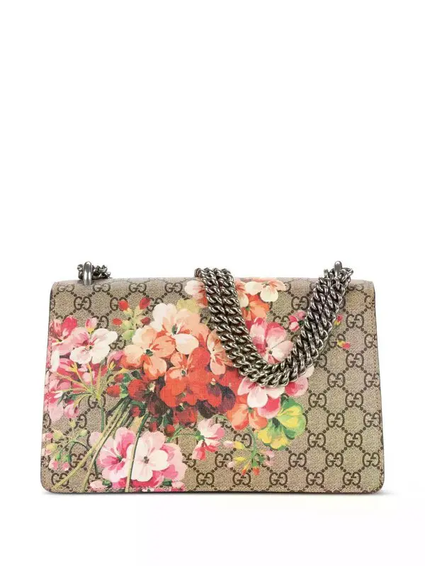 Gucci Dionysus Floral-print Shoulder Bag - Neutrals
