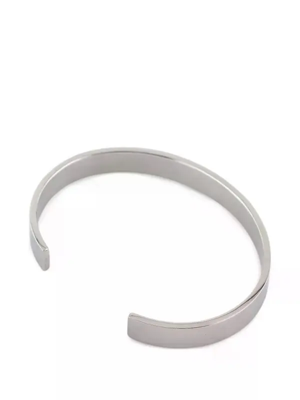 MAISON MARGIELA Logo-engraved Open Cuff Bracelet