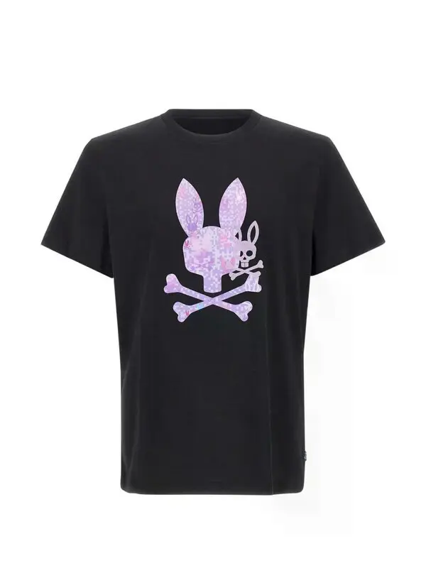 Psycho Bunny Van Graphic-print T-shirt - Black