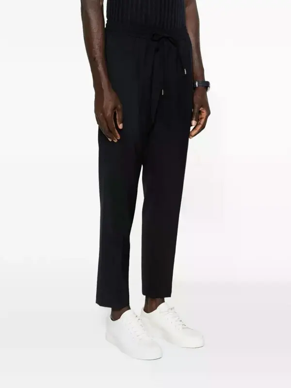 BRIGLIA 1949 Drawstring-waist Trousers - Blue