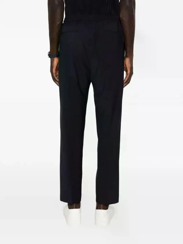 BRIGLIA 1949 Drawstring-waist Trousers - Blue