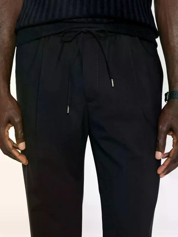 BRIGLIA 1949 Drawstring-waist Trousers - Blue