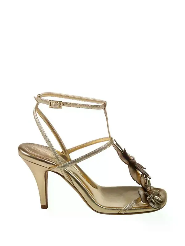 Zimmermann Belara Appliqués Sandals - Gold