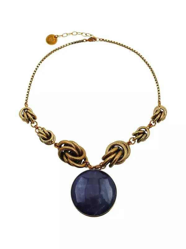 ANTON HEUNIS Kemi Reversible Knotted Necklace - Gold