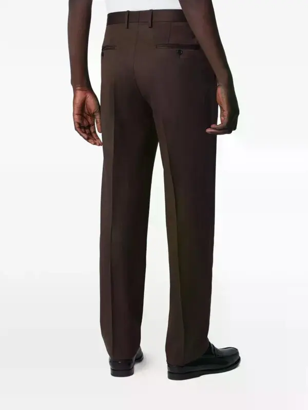 Tagliatore Single-breasted Virgin-wool Suit - Brown