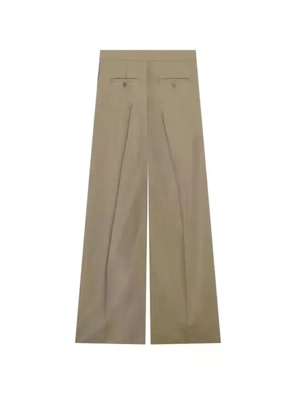 Max Mara Pleated Palazzo Pants