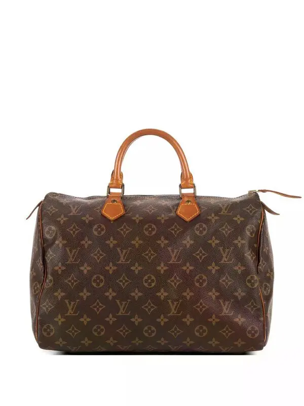 LOUIS VUITTON Monogram Speedy Luggage - Brown