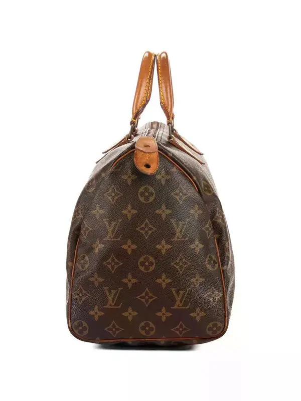 LOUIS VUITTON Monogram Speedy Luggage - Brown