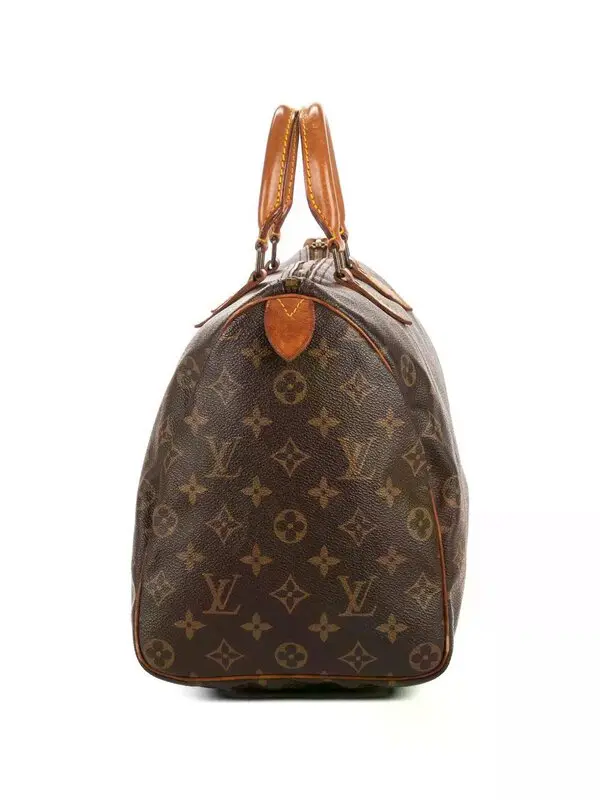 LOUIS VUITTON Monogram Speedy Luggage - Brown