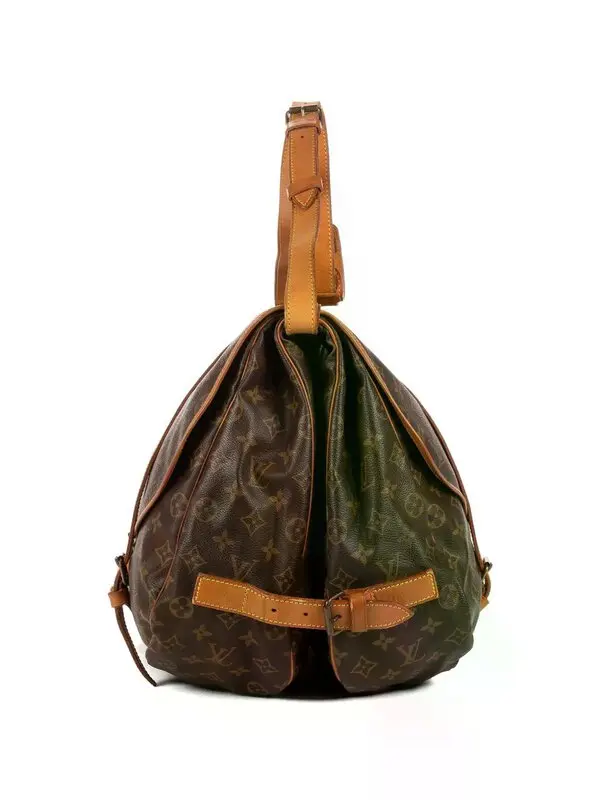 LOUIS VUITTON Monogram Saumur Satchel