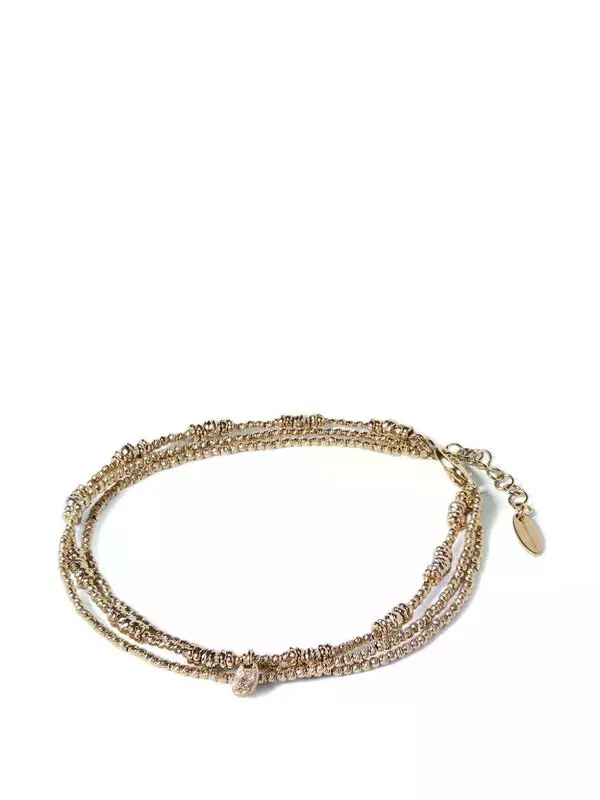 Brunello Cucinelli Sterling Silver Anklet - Gold