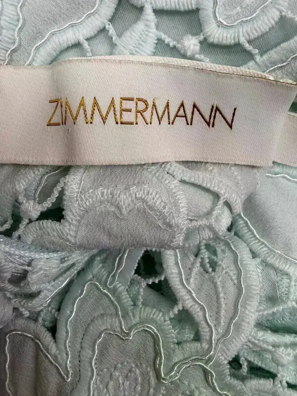 Zimmermann High-neck Lace Blouse