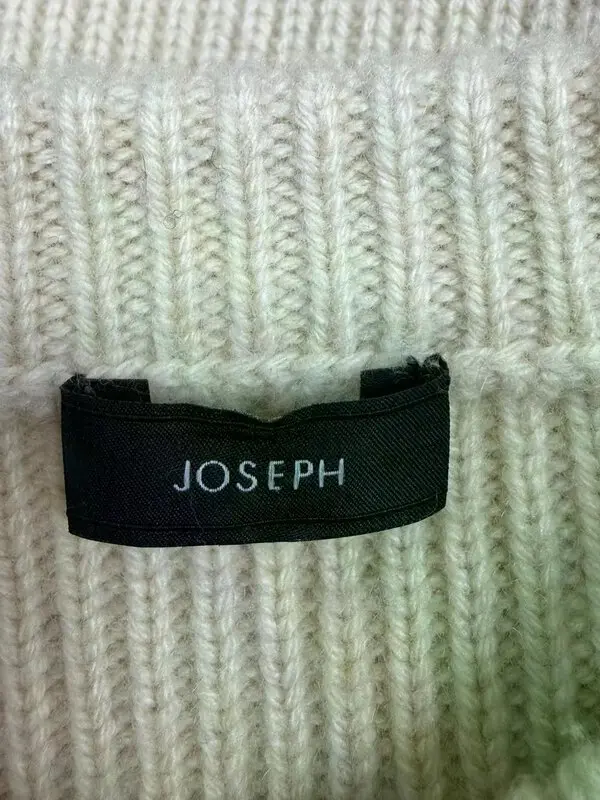 JOSEPH Ribbed-knit Side-slit Sweater Dress